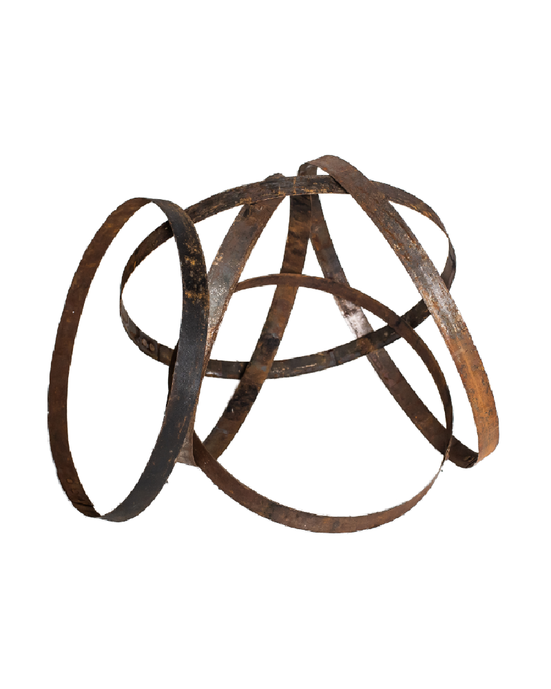 Whiskey Barrel Hoops - 6 Pack | Northeast Barrel Shop